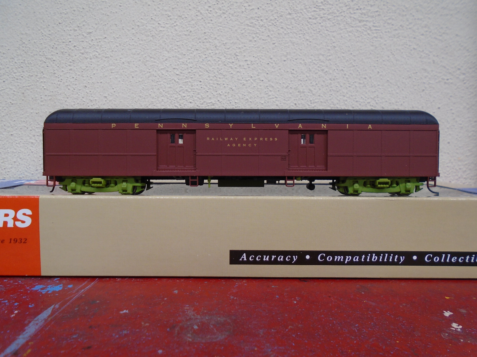 Walthers Pennsylvania B60b Baggage Car July 1939 - June 1941 HO 932 ...