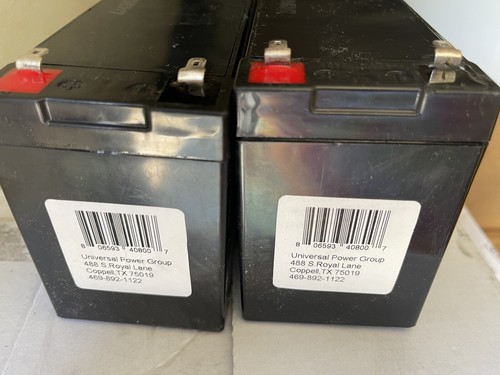 2 Universal Power UB1270 Non-Spillable Sealed Lead-Acid Battery AGM ...