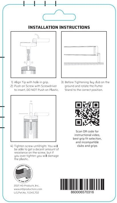 Products Golf Chipper and Putter Prop Stands Hinged Putter Stand Cap ...