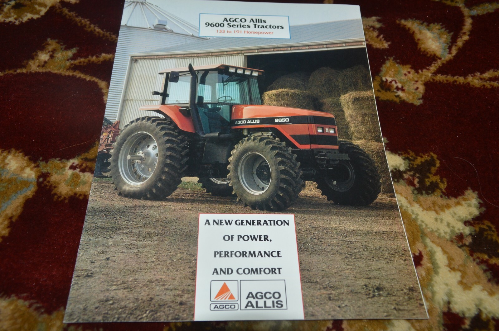 AGCO Allis 9630 9650 9670 9690 Tractor Brochure FCCA | eBay