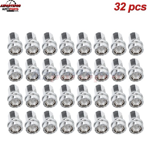 32pcs For Ford F250 F350 Super Duty Stainless Wheel Lug Nuts 14x1.50 ...