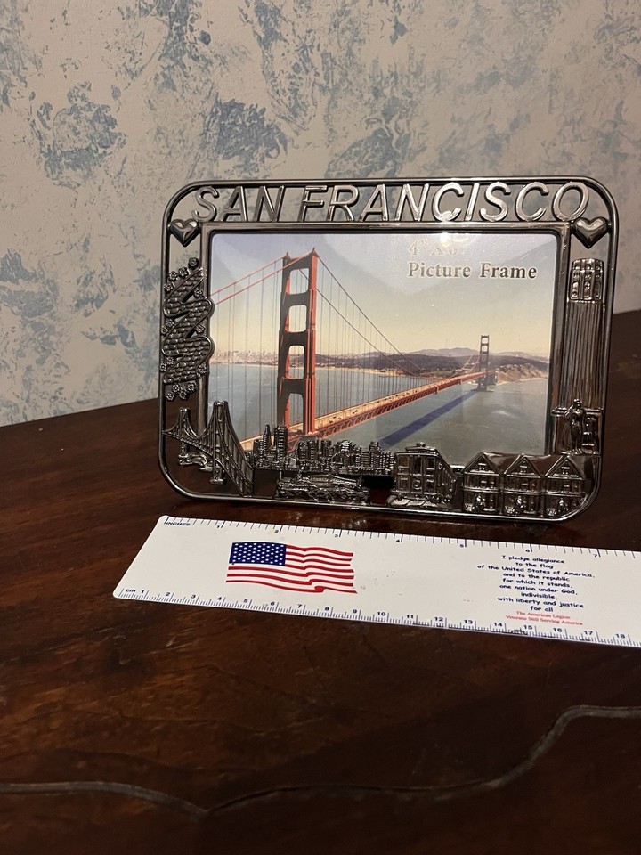 San Francisco Memories Landmark 4x6 photo Frame Coit Tower Golden Gate ...