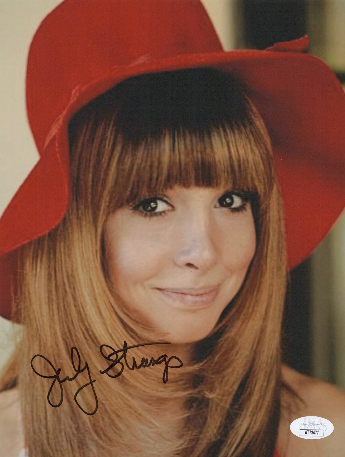 JUDY STRANGIS Hand Signed DYNA GIRL 8x10 Photo AUTHENTIC Autograph JSA ...