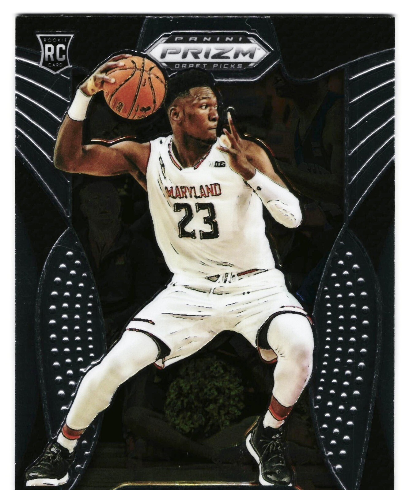2019-20 Prizm Draft Picks Bruno Fernando Rookie Maryland Terrapins #35 ...