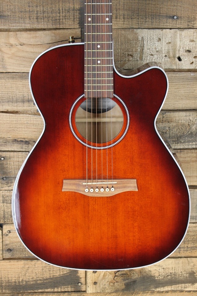 SEAGULL Performer CW CH Burnt Umber QIT Acoustic Electric Guitar with Bag #G0698 | eBay