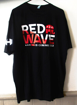 NEW Official Hodge Twins Black 2X "Red Wave is Coming 2022" Short ...