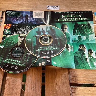 The Matrix Revolutions (DVD, 2004, 2-Disc Set) No Case No Tracking # ...