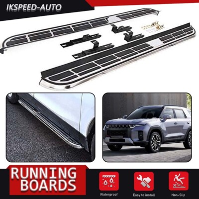 Running Boards Fits 2023 SsangYong Torres Side Steps Pedal Nerf Bar ...