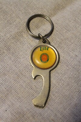 Vintage Miller Lite Bottle Opener Keychain | eBay