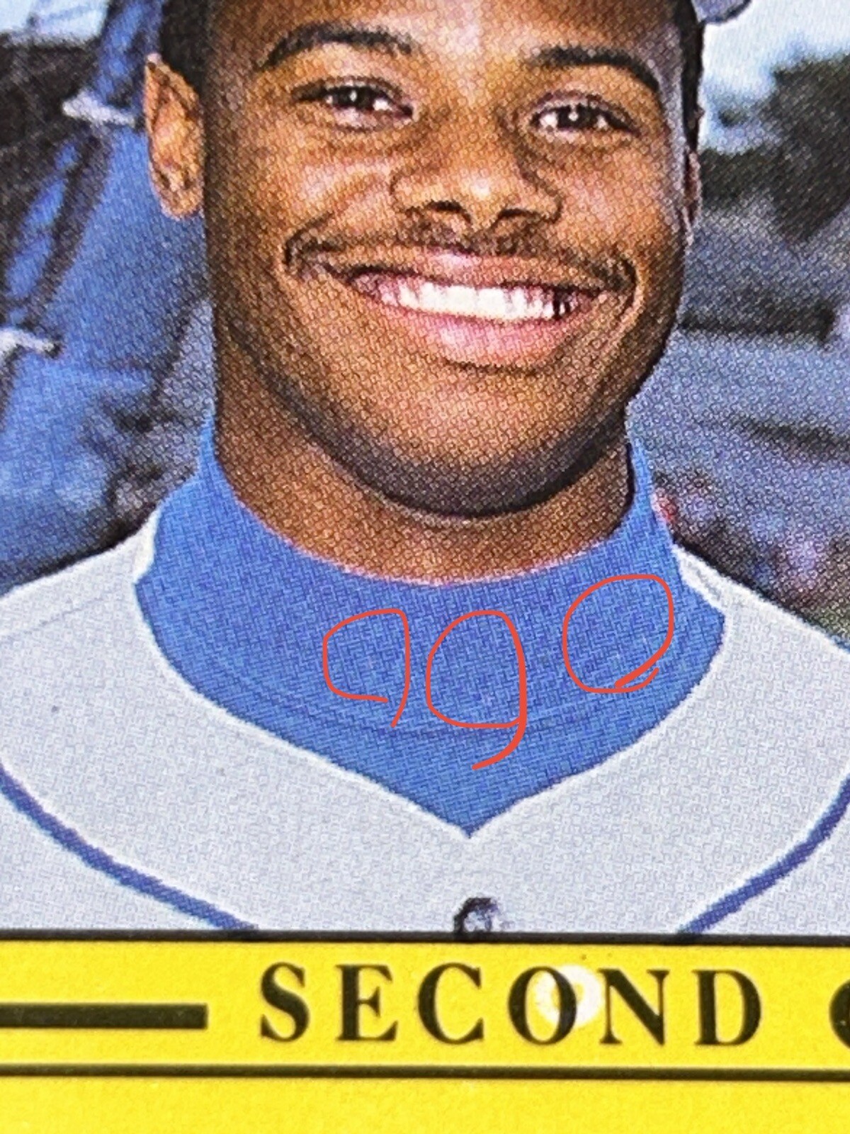 1991 Fleer - #710 Barry Bonds and Ken Griffey Jr. RARE PRINT ERROR CARD ...