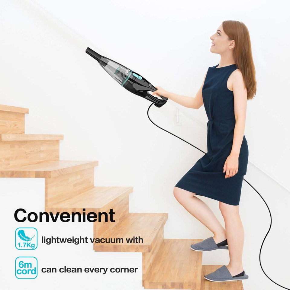 R3S Corded Stick Vacuum Cleaner & Hand Vacuum Cleaner-Cable 2 in 1 ...