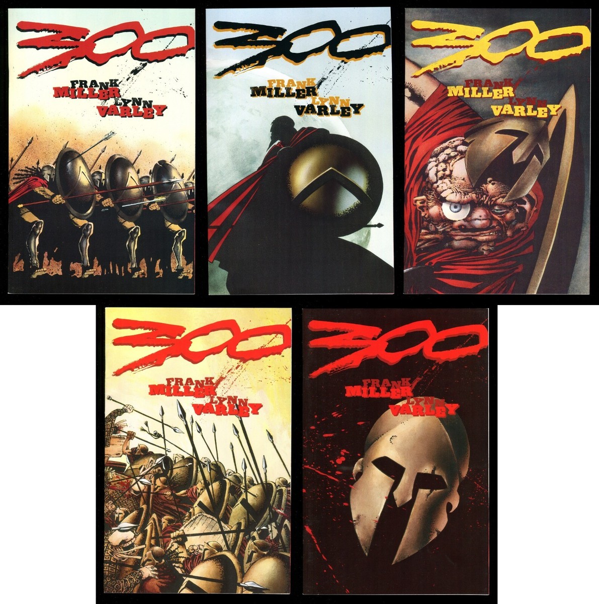300 Graphic Novel Vs Movie 300 | Poster By Darkdesign