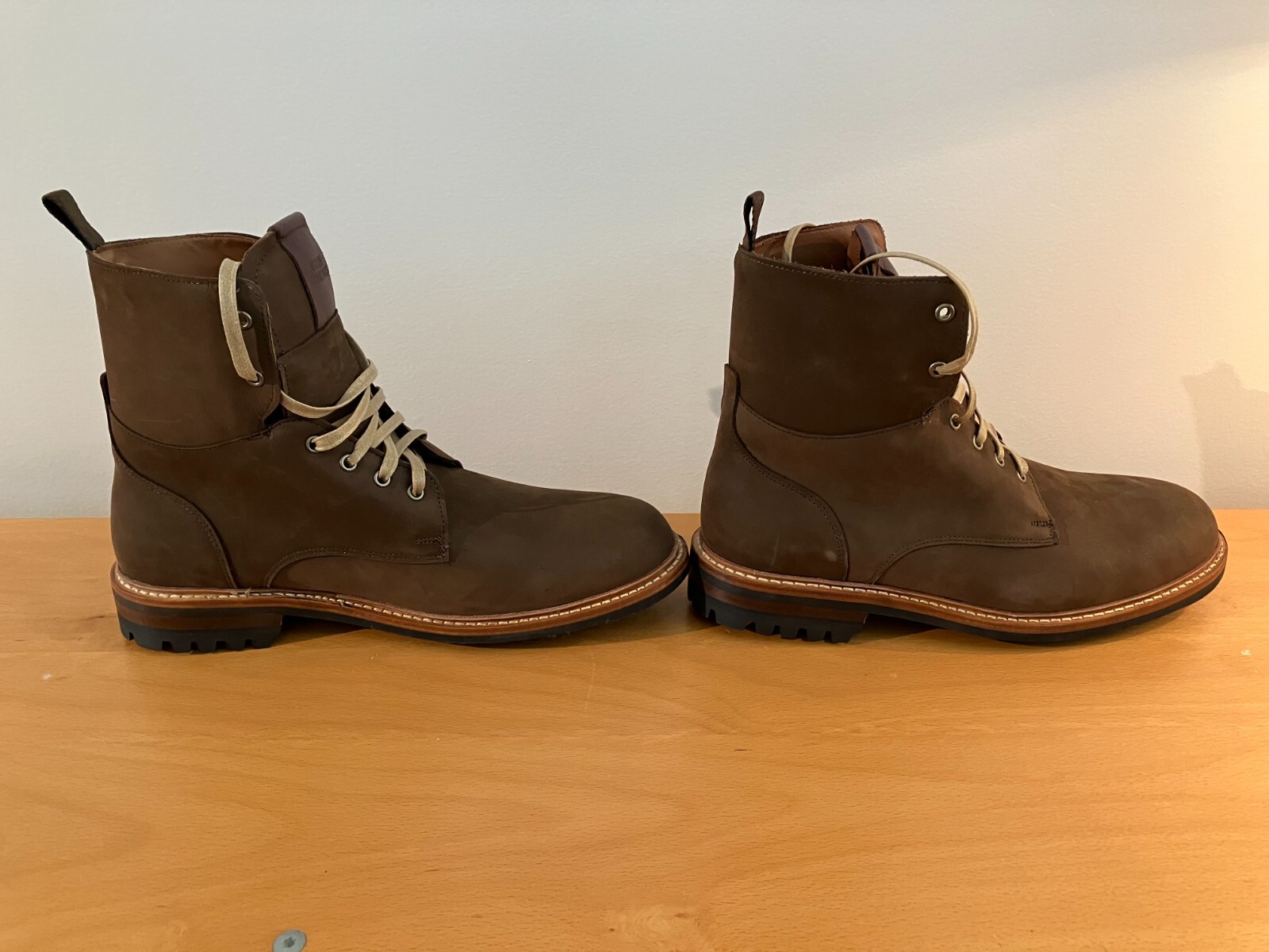 Allen Edmonds Chapman Weatherproof Combat Boot, Brown Suede, US 10 3E ...