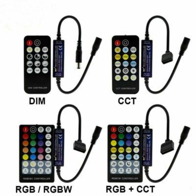 RF 14 Keys 21 Keys 28 Keys LED Controller for 5050 Single Color RGB LED ...