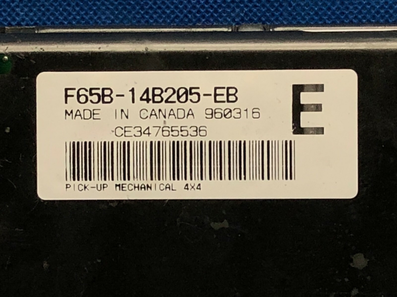 97 98 Ford F-150 F250 Multifunction GEM BODY CONT BCM BCU F65B-14B205 ...