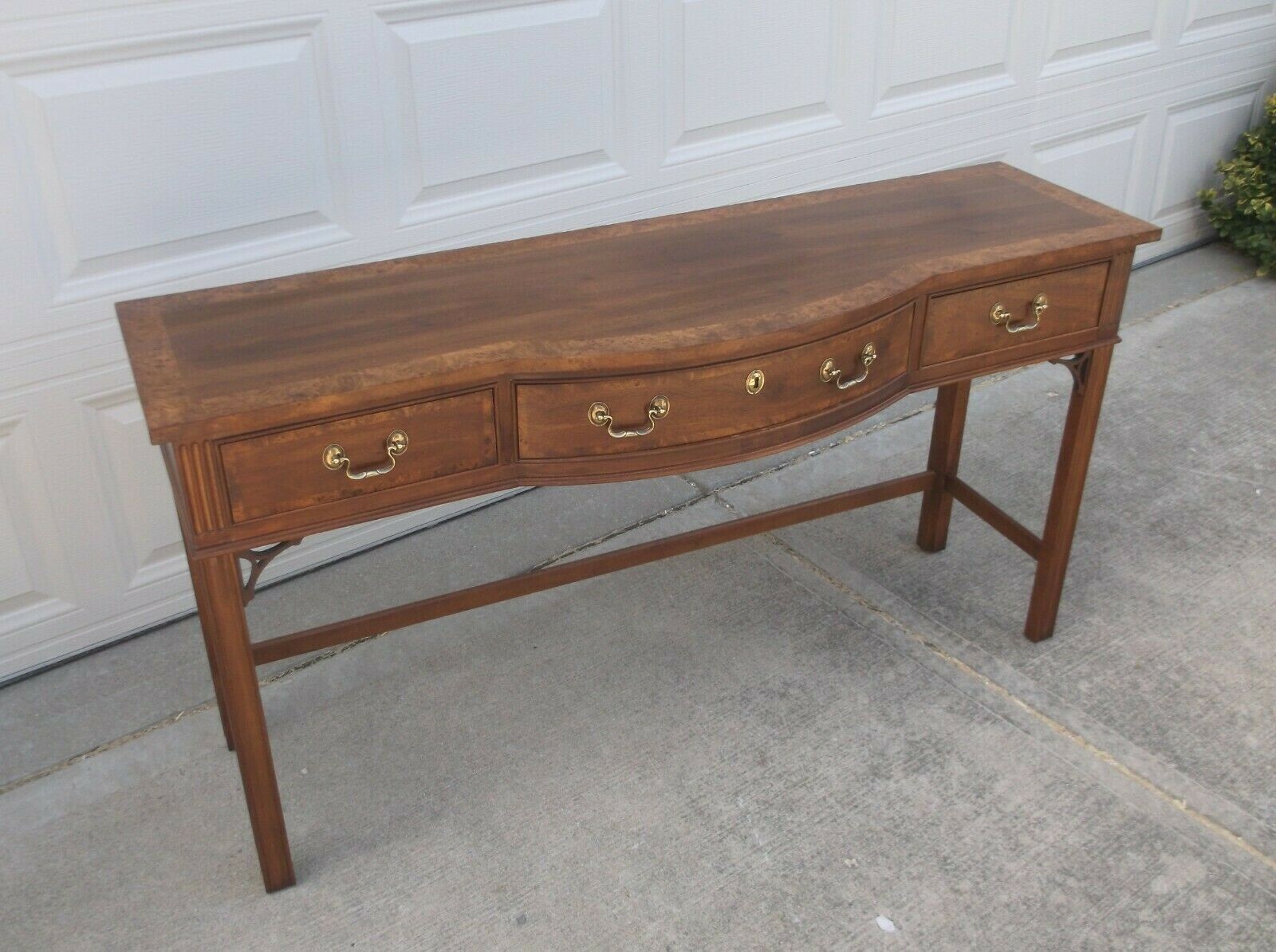 Sherrill 'Occasional' Console Table w/three Drawers | eBay