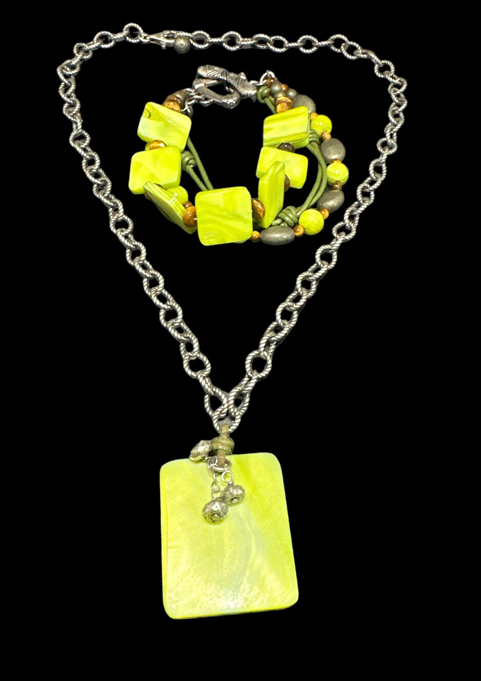 Silpada Jewelry Set Sterling Silver Multi Gemstone Br… - Gem