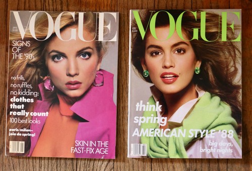 VOGUE magazine 1988 two issues distress | eBay