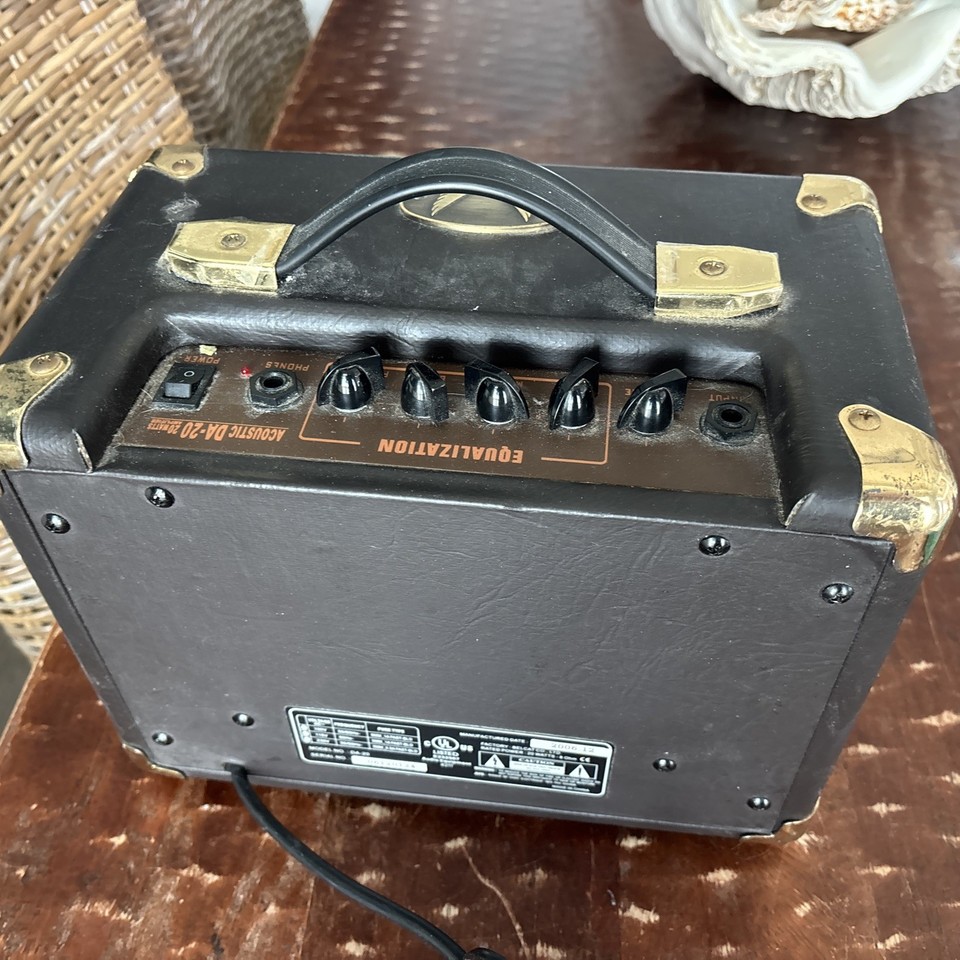 Vintage Dean Acoustic Amp Da-20 Rare OBO | eBay