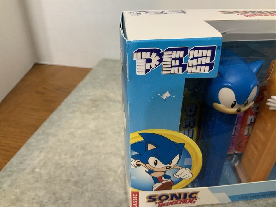 PEZ SONIC HEDGEHOG Gift Set "SONIC & TAILS" New in Box | eBay