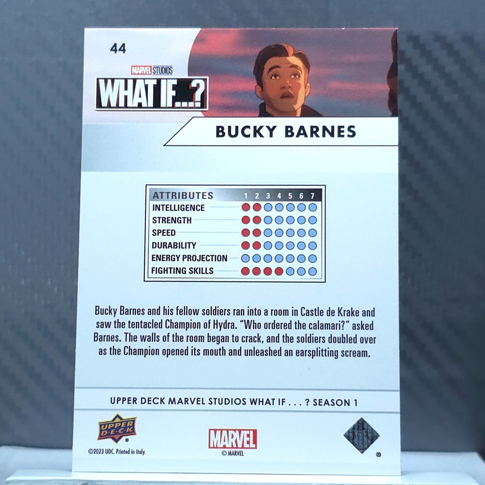 2023 Upper Deck Marvel What If BUCKY BARNES FLAGSHIP #44 | eBay