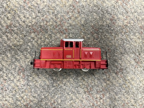 + Fleischmann HO Scale Red 1306 Diesel Switcher Locomotive No Box | eBay
