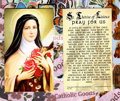Holy Cards - St Therese Of Lisieux