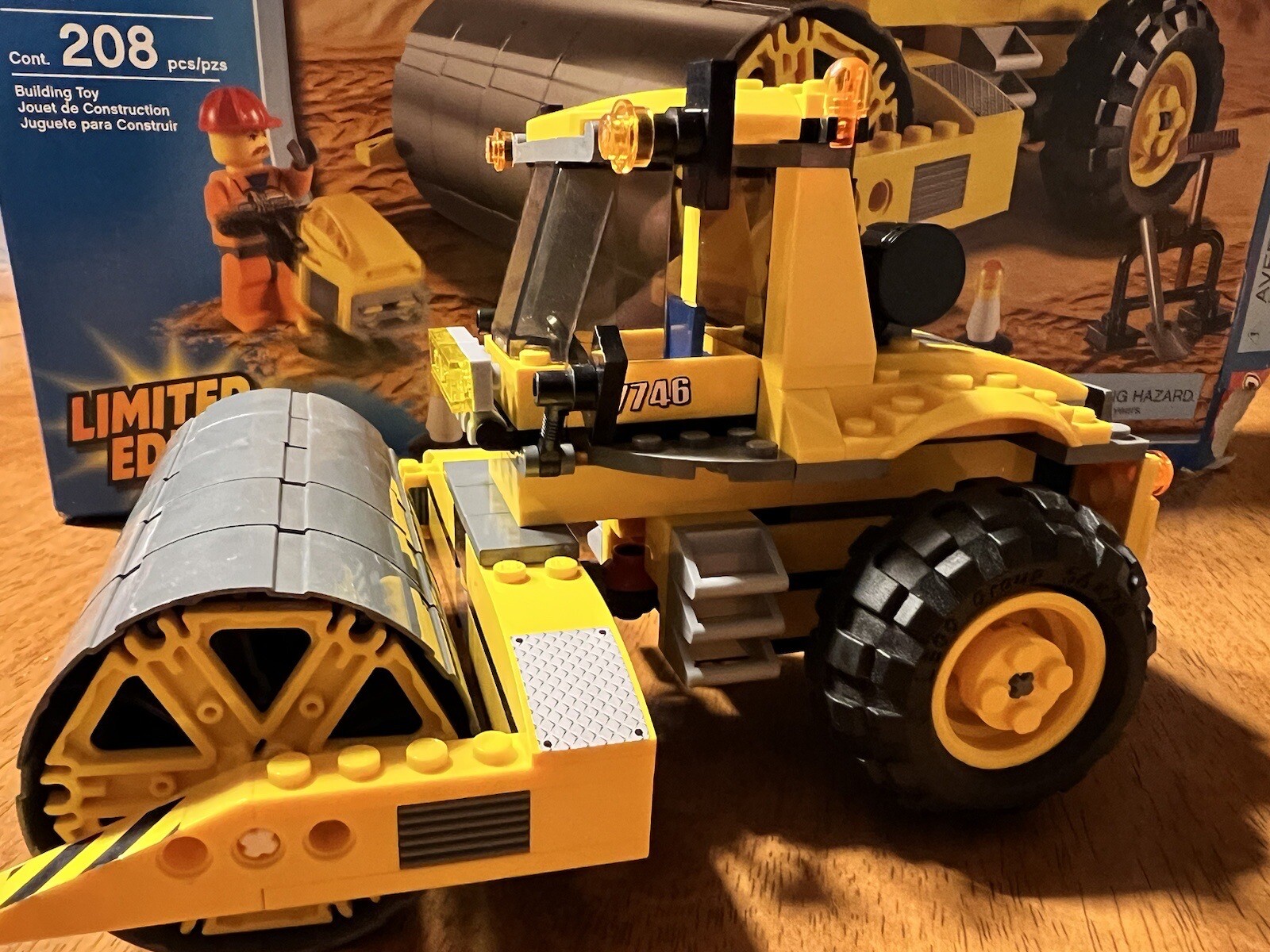 Lego City 7746 Single Drum Roller Limited Edition Complete w/Box ...