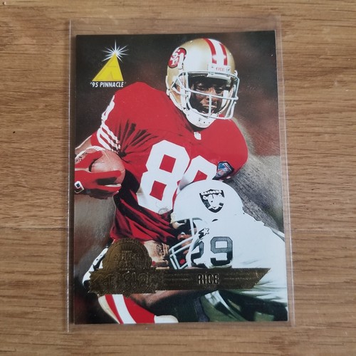 1995 Pinnacle NFL Quarterback Club"Super Bowl Card Show" Jerry Rice ...