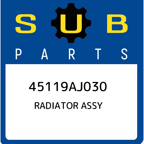 45119AJ030 Radiator ASSY Subaru Genuine OEM Part for sale online | eBay