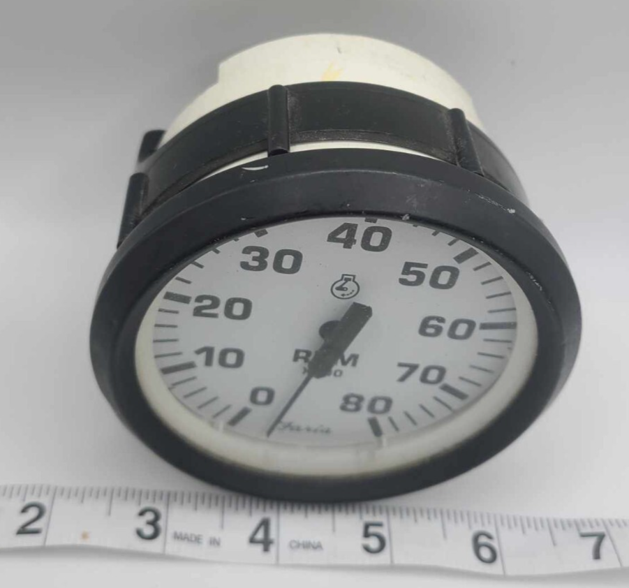 Faria 4" Tachometer - 8000 RPM Model Number CSO333A | eBay