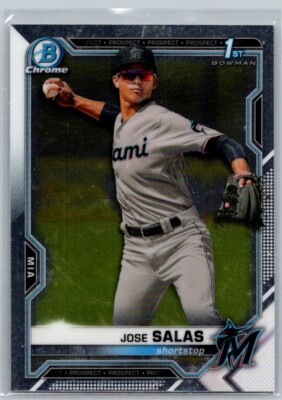 2021 Bowman Chrome Prospects Jose Salas Miami Marlins #BCP-110 | eBay