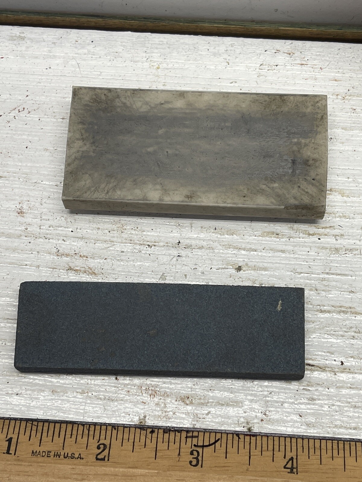 Vintage Sharpening Stones (6) 2 Pocket W/case Smiths, White Groove ...