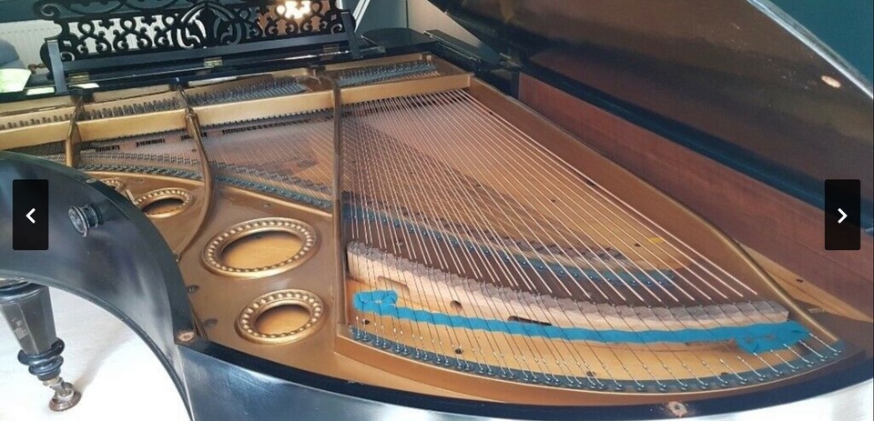 Bechstein V grand piano 1898 | eBay UK