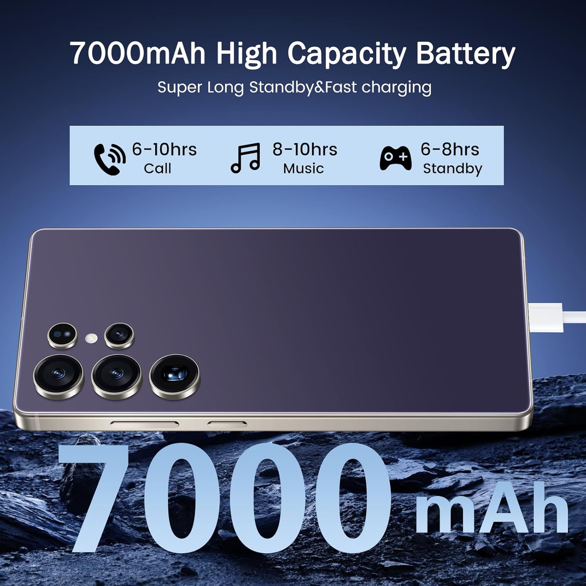 12GB RAM 512GB Phone I25 Ultra 5G Unlocked Smartphone - 12GB RAM 512GB ...