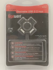 Gigaware 4 Port USB 2.0 Desktop Hub 26-160 in MINT for sale online | eBay