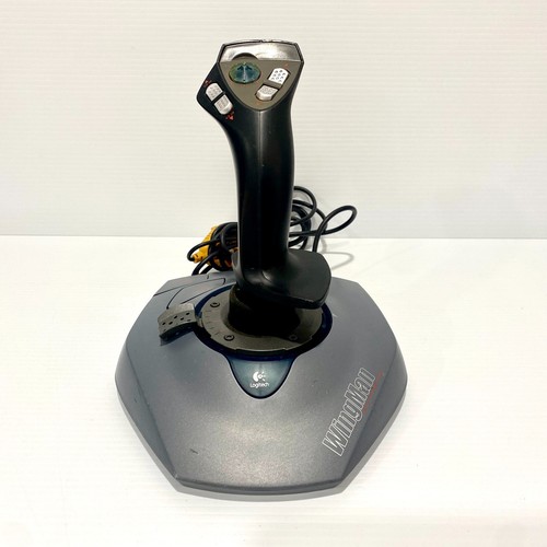 Logitech Wingman Extreme Joystick Controller - Tested & Working - Free ...