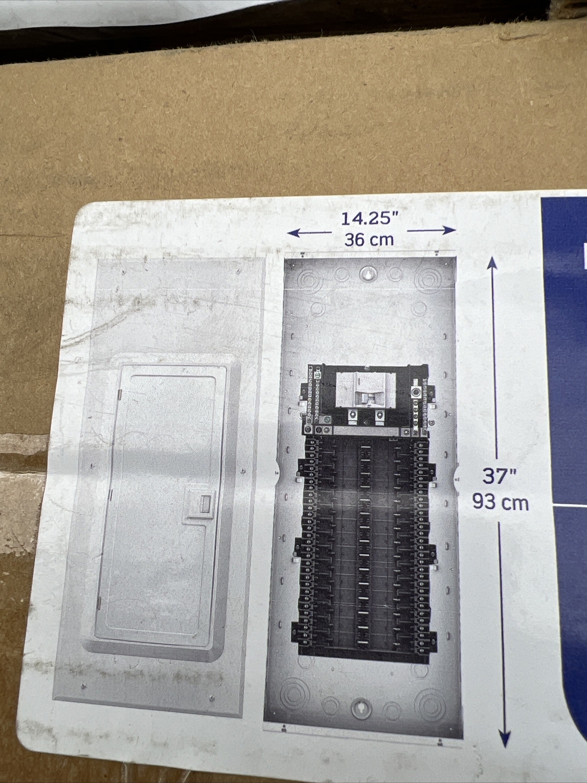 Leviton 100 Amp 30-Space Indoor Load Center 11B-LP310-MBR for sale ...