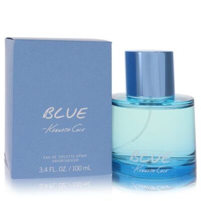 Kenneth Cole Blue Cologne By Kenneth Cole EDT Spray 3.4oz/100ml For Men ...