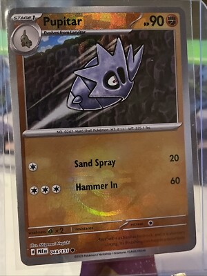 Pupitar (Poke Ball Pattern) 048/131 Sv: Prismatic Evolutions Holo NM | eBay