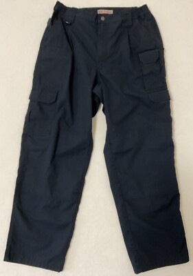 511 Tactical Pants Mens 34x30 Navy Blue Cargo Canvas Workwear - Dee ...