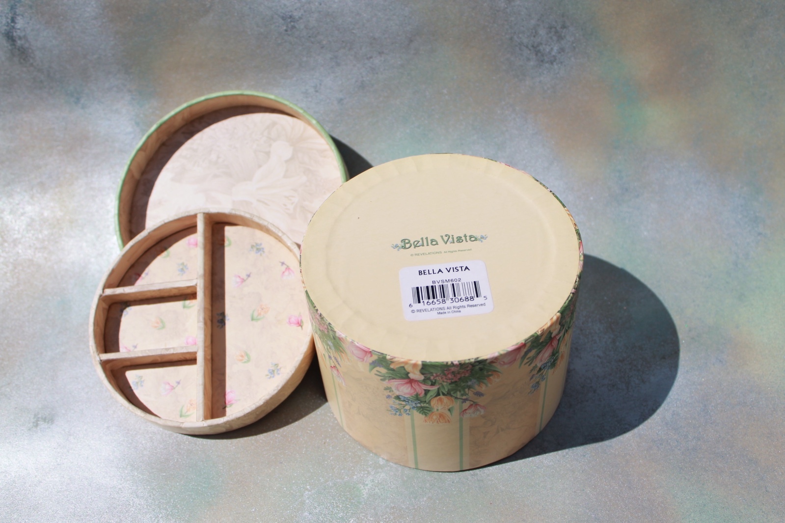 Bella Vista Floral Decorative Jewelry Box, New FREE SHIP! | eBay