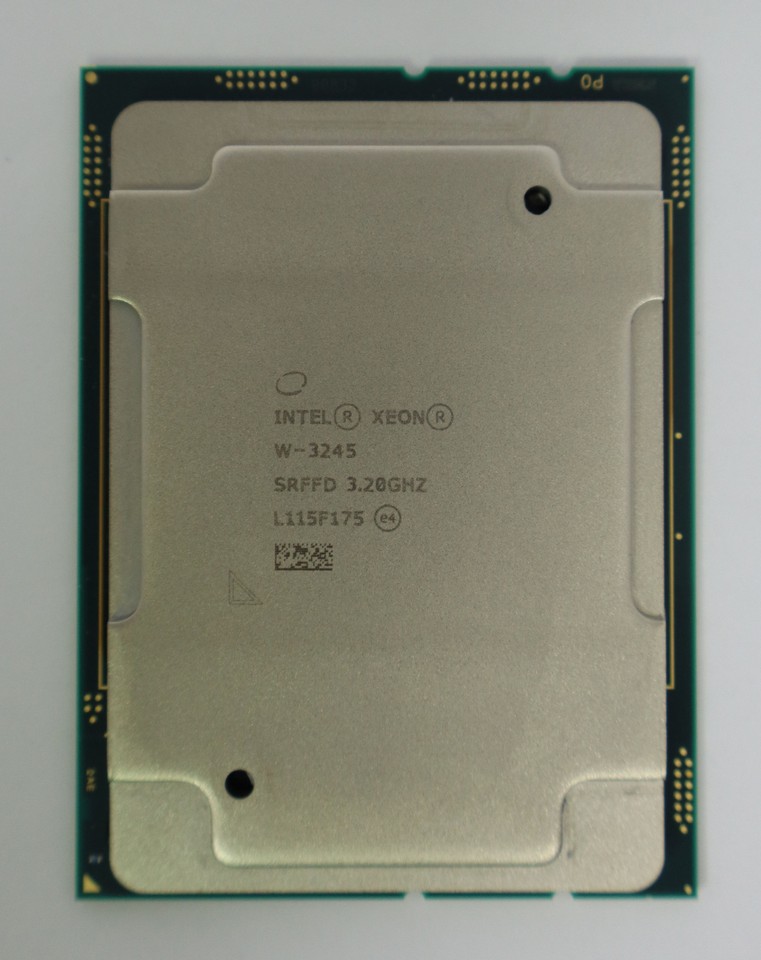 Intel Xeon W-3245 3.20GHz 16-Core 32-Thread LGA 3647 Processor CPU 3.2 ...