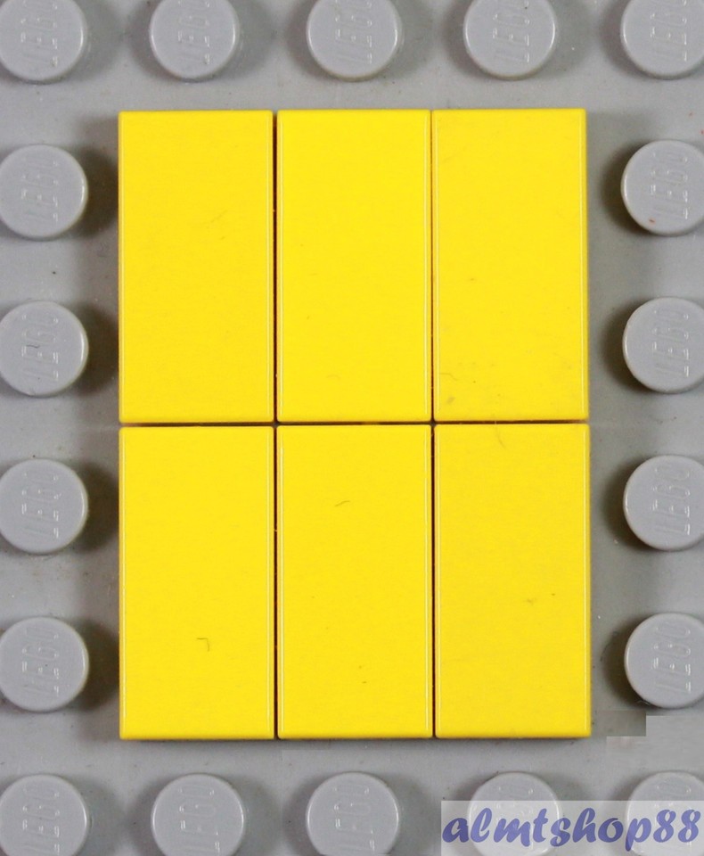 LEGO - 1x2 Tiles - PICK YOUR COLORS - Finishing Plate Smooth Flats ...