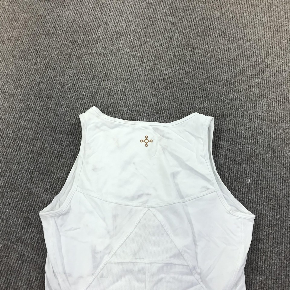 Tommie Copper Tank Top Womens Large White Compression Lower Back ...