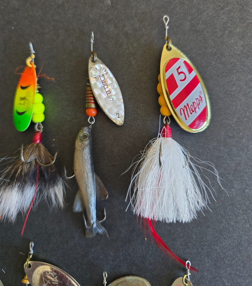 Lot of 10 Mepps Spinners | eBay