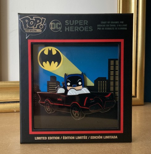 Funko Pop ! Pin - Batman Riding In Batmobile - Limited Edition 500 - DC ...