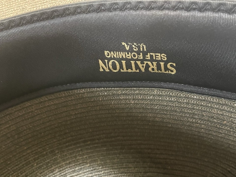 Stratton Park Ranger Forest Service Hat Size 7 3/8” WITH Hat Trap Case ...