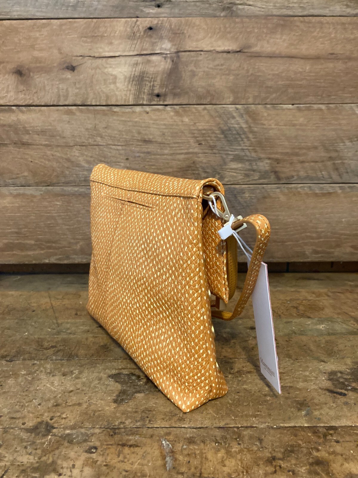 Hammitt VIP Medium Apricot Tan Leather Foldover Crossbody--NWT | eBay