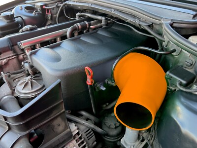 for BMW E46 M3 Air intake Silicone ORANGE S54 | eBay